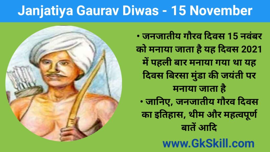 Janjatiya Gaurav Divas | जनजाति गौरव दिवस थीम, शुरूआत, महत्‍वपूर्ण ...